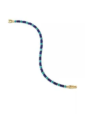 David Yurman 18kt Yellow Bead Bracelet - Gold
