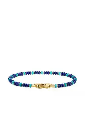 David Yurman 18kt Yellow Bead Bracelet - Gold