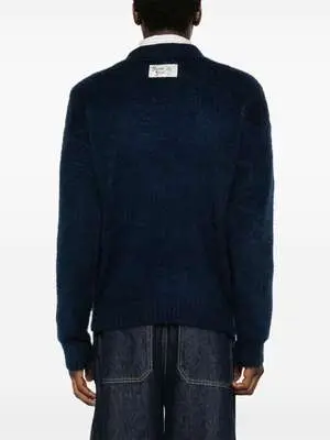 FAMILY FIRST Knitted Polo Sweater
