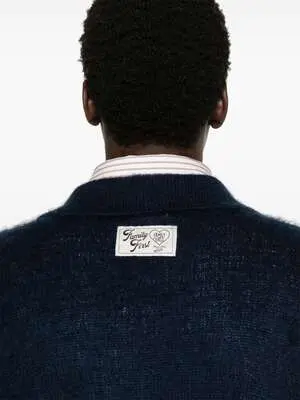 FAMILY FIRST Knitted Polo Sweater
