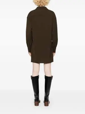 Philosophy Di Lorenzo Serafini Shift Mini Dress - Brown