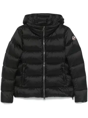 COLMAR Logo-patch Puffer Jacket - Black