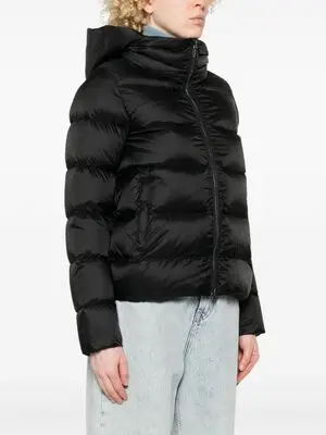 COLMAR Logo-patch Puffer Jacket - Black