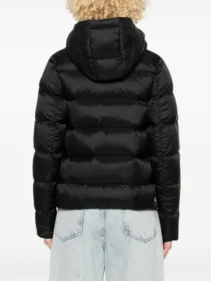 COLMAR Logo-patch Puffer Jacket - Black