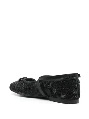 Michael Kors Rhinestone-embellished Ballerina Flats