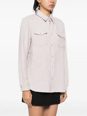 GOD'S TRUE CASHMERE Melange Shirt - Pink