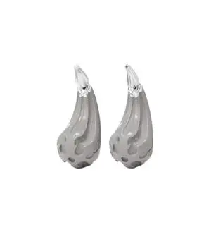 Tory Burch - Logo Drop Front-Back Earring