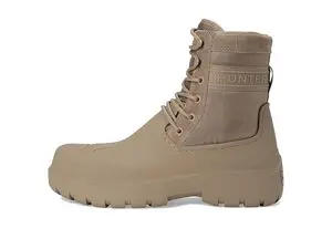 Hunter London Waterproof Lace-up Boots - Brown