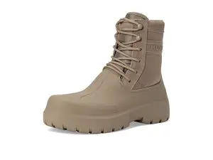 Hunter London Waterproof Lace-up Boots - Brown