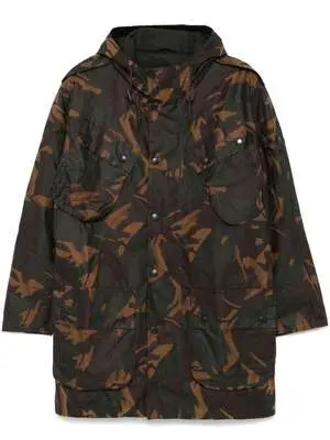 Barbour Wax Camo Parka