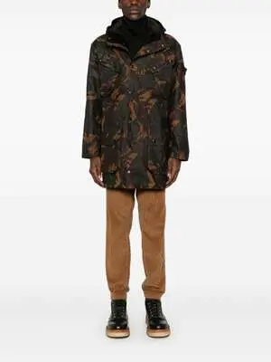 Barbour Wax Camo Parka