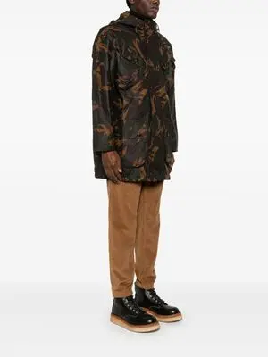 Barbour Wax Camo Parka