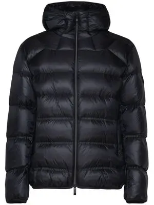 Moncler Logo-patch Hooded Jacket - Black