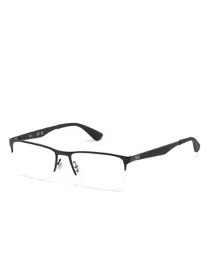 Ray-ban Rectangle Eyeglasses - Black
