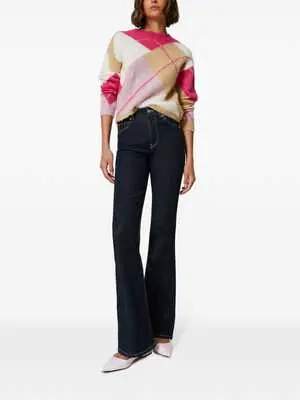 TWINSET Five-pocket Flared Jeans