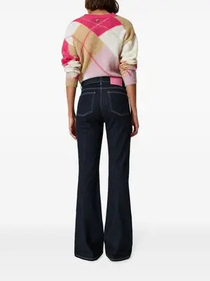 TWINSET Five-pocket Flared Jeans