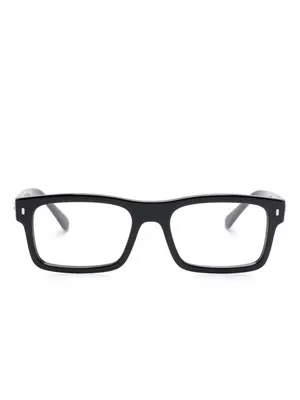 Ray-ban Square-frame Glasses - Black