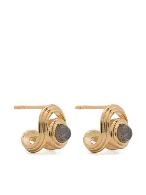 MISSOMA Zenyu Stone Earrings - Gold