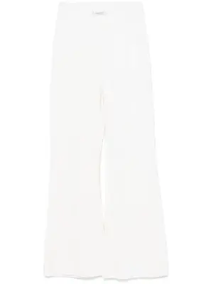 CHARLOTT Flared Trousers - White