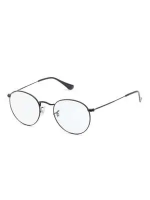 Ray-ban Round-frame Glasses - Black