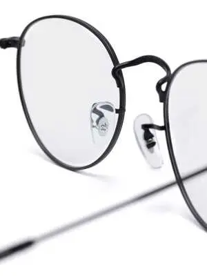 Ray-ban Round-frame Glasses - Black