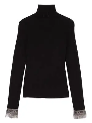 CHIARA FERRAGNI Eyelike Intarsia Sweater