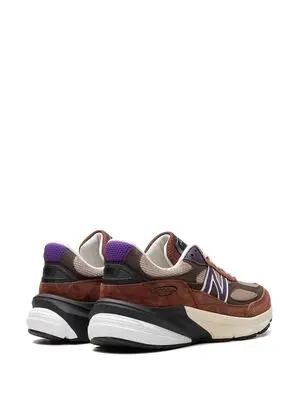 NEW BALANCE 990v6 Made In Usa Sneakers - Brown