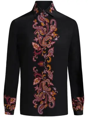 Etro Printed Silk Shirt