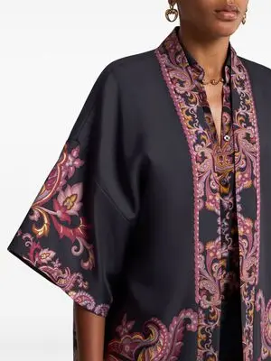 Etro Printed Silk Shirt