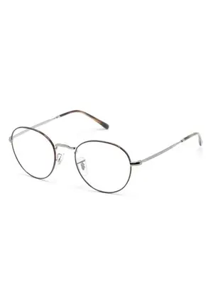Ray-ban Round Metal Optics Ii Eyeglasses - Black