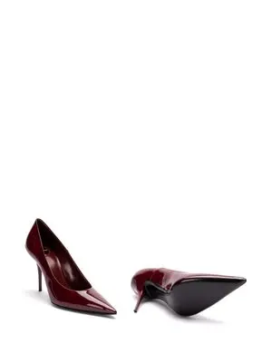 Saint Laurent 90mm Norma Pumps - Red