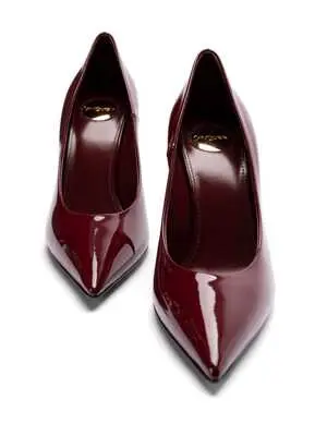 Saint Laurent 90mm Norma Pumps - Red