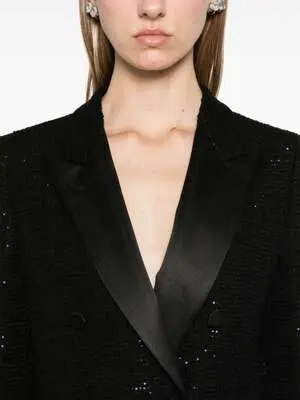 Tagliatore Sequin-embellished Blazer