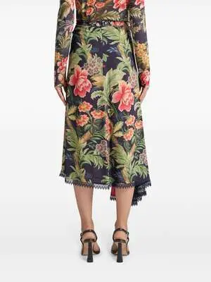 Etro Printed Midi Skirt