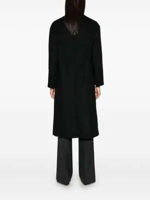 TWINSET Double-breasted Coat - Black