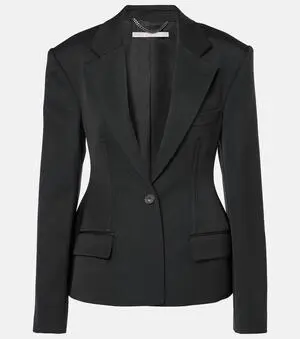 Stella McCartney Single-breasted Wool Blazer