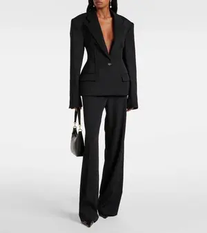 Stella McCartney Single-breasted Wool Blazer