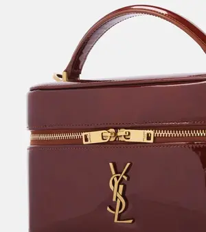 Saint Laurent Gaby Patent Leather Vanity Bag