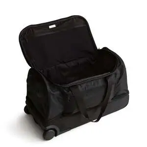 VERA BRADLEY Adair Rolling Duffel Bag - Black