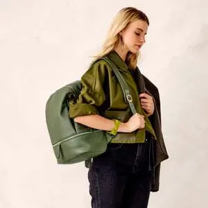 VERA BRADLEY Chancery Backpack - Green