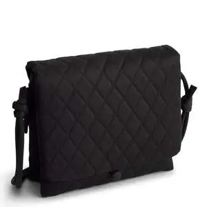Black Patchwork Crossbody Bags