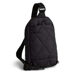VERA BRADLEY Quilted Sling Backpack - Black