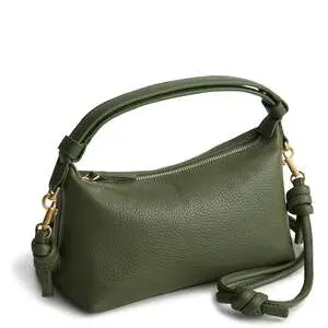 VERA BRADLEY Roxbury Crescent Crossbody Bag - Green
