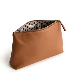 VERA BRADLEY Large Pouch In Roasted Pecan