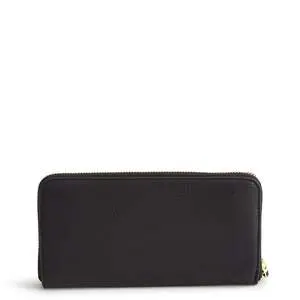 VERA BRADLEY Continental Wallet In Moonless Night - Black