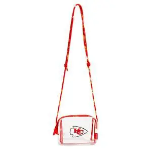 VERA BRADLEY Nfl Kansas City Chiefs Bandana Clear Crossbody Bag - Multicolor