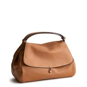 Blue and Brown Women's Shoulder Bags