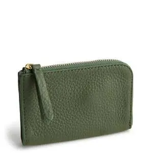 VERA BRADLEY Zip Card Pouch - Green