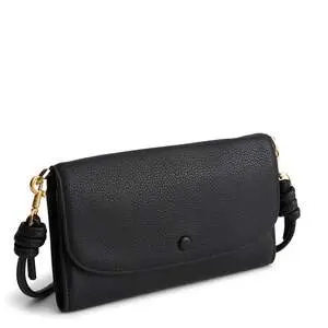 VERA BRADLEY Wildwood Wallet Crossbody - Black
