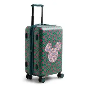 VERA BRADLEY Disney 22" Adair Spinner Rolling Luggage - Green